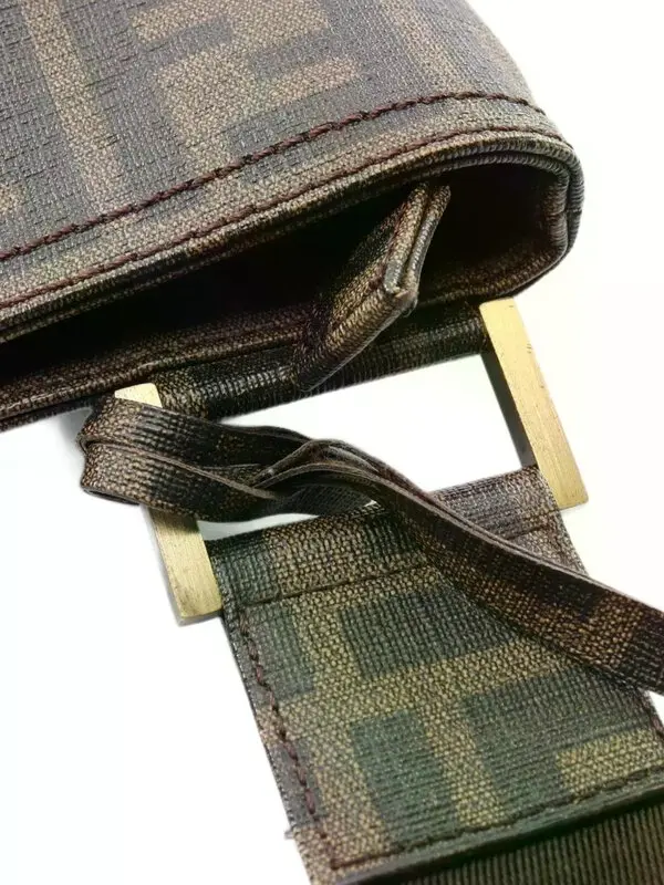 Fendi 2010s Zucca Shoulder Bag