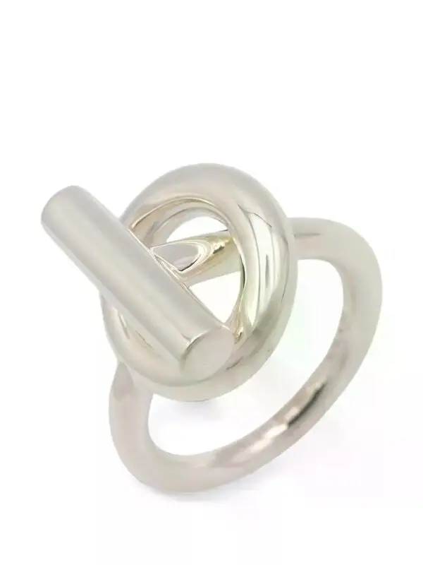 Hermès 2010s Pm Échappée Ring - Silver