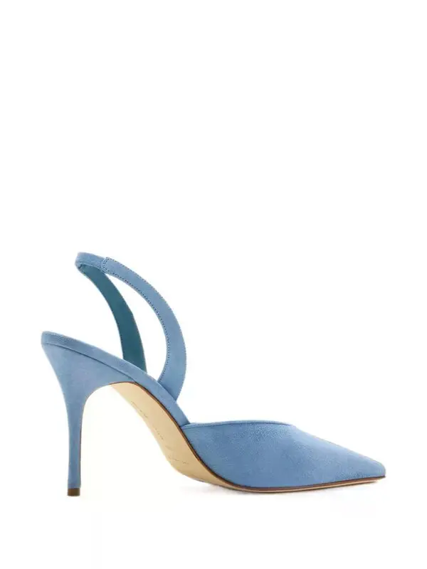Manolo Blahnik Borelapa Pointed-toe Slingback Pumps