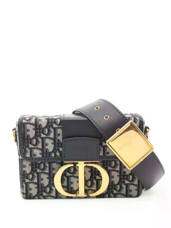 Dior 30 Montaigne Oblique Jacquard Shoulder Bag