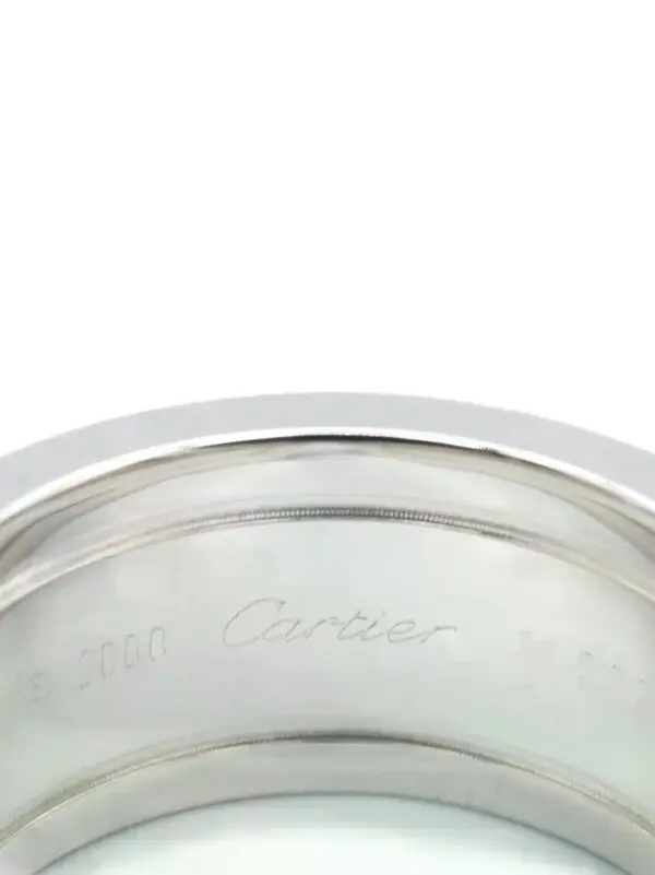 Cartier 2010s C2 Lm Open Ring In White Gold - Silver