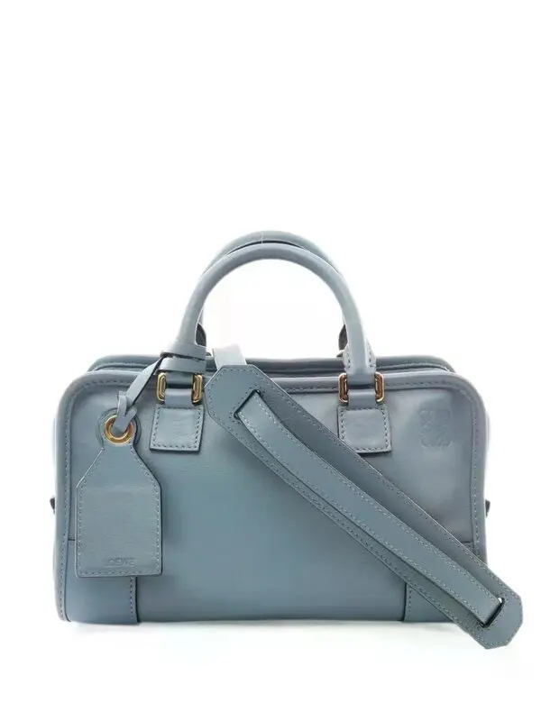 Loewe 2000s Amazona23 Leather Handbag - Blue