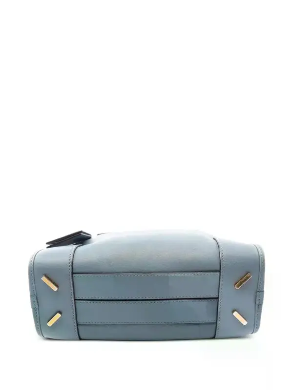 Loewe Amazona23 Leather Handbag - Blue