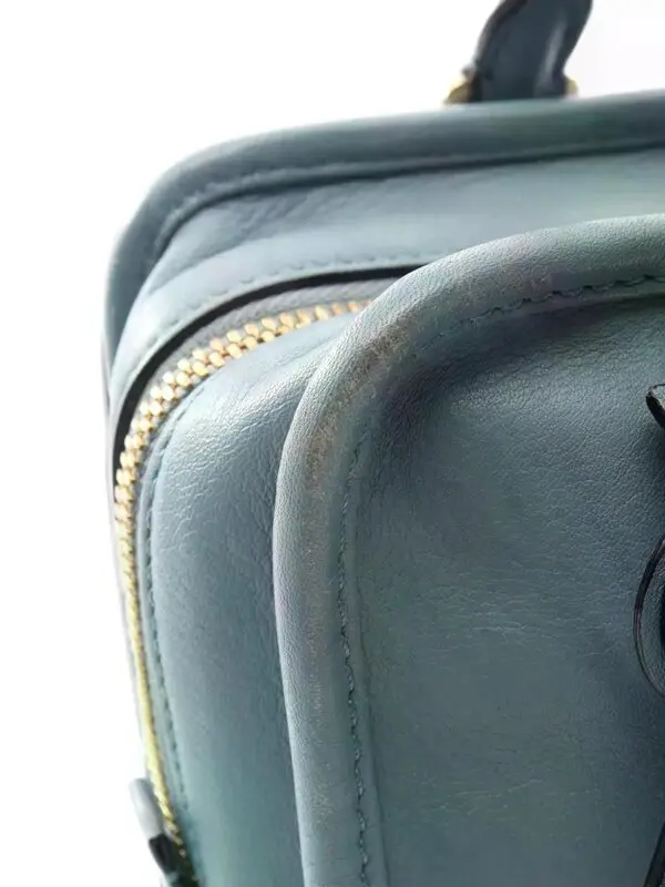 Loewe Amazona23 Leather Handbag - Blue