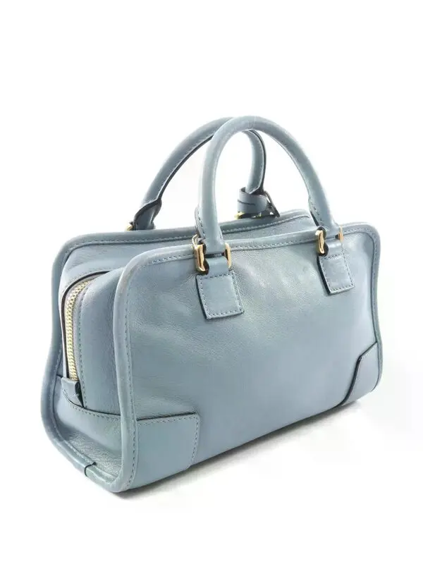 Loewe Amazona 23 Leather Handbag - Blue