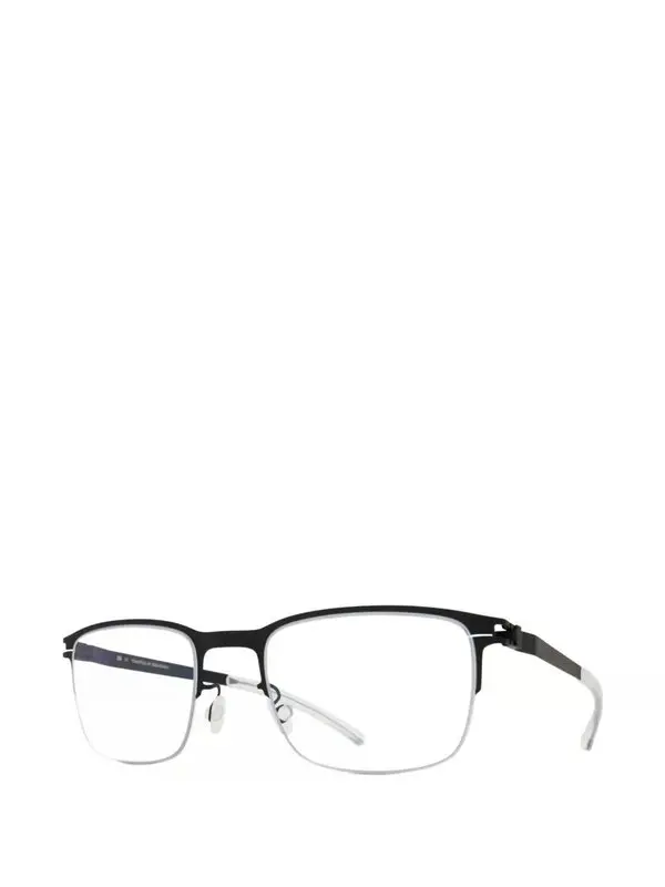 Mykita Fort Rectangle-frame Glasses - Black