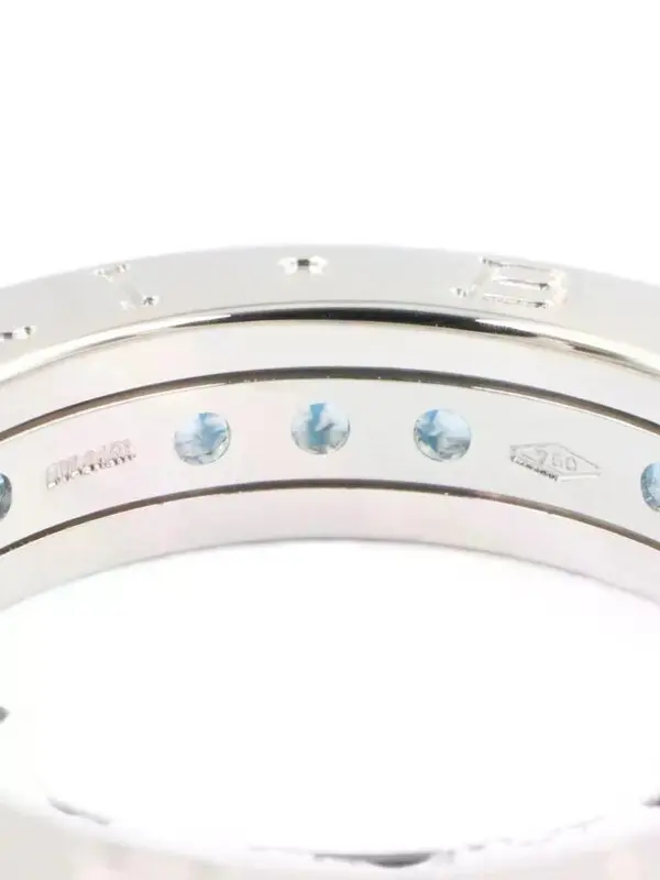 BVLGARI 2010s B.zero1 Blue Topaz Ring
