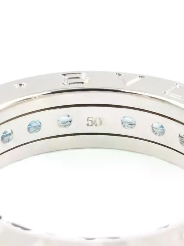 BVLGARI 2010s B.zero1 Blue Topaz Ring
