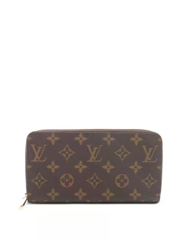 LOUIS VUITTON 2021 Monogram Zippy Wallet - Brown