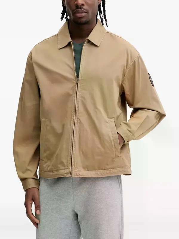 NAPAPIJRI Arrayanes Logo-patch Zip-up Jacket