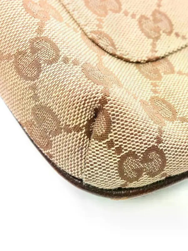 Gucci 2000s Gg Canvas Shoulder Bag