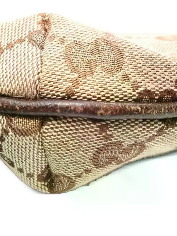 Gucci 2000s Gg Canvas Shoulder Bag