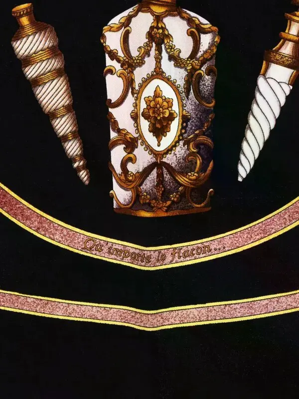 Hermès 2010s Bottle-print Scarf