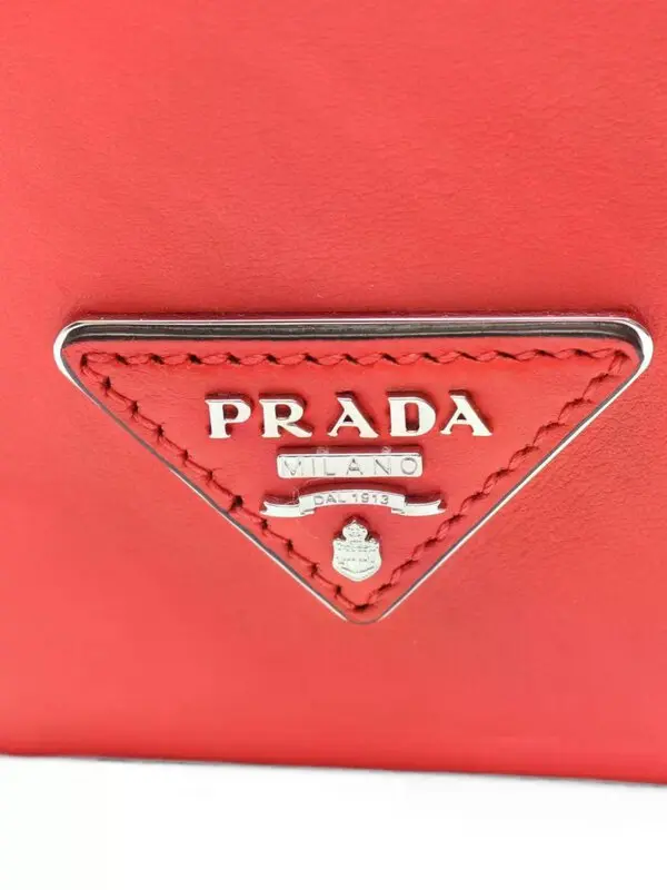 Prada 2010s City Fori Perforated Shoulder Bag