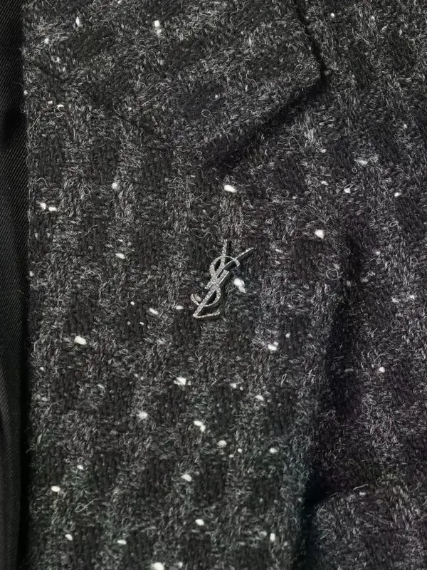Saint Laurent 2010s Cassandre Pin-detail Tailored Jacket