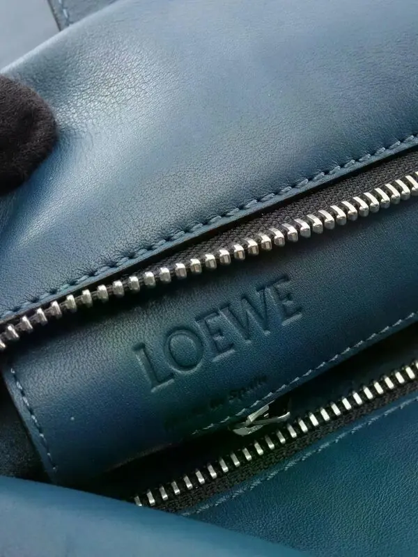 Loewe 2010s Anagram Leather Tote Bag
