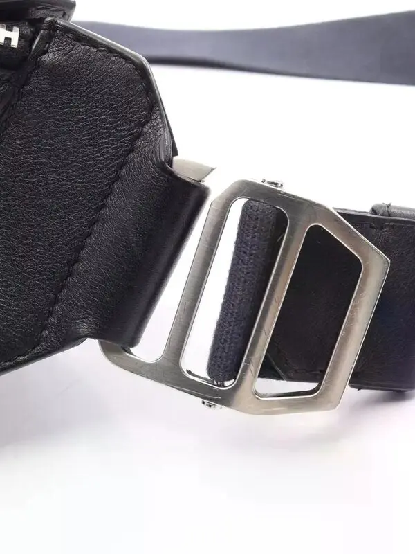Hermès 2017 City Slide Cross Gm Belt Bag - Black