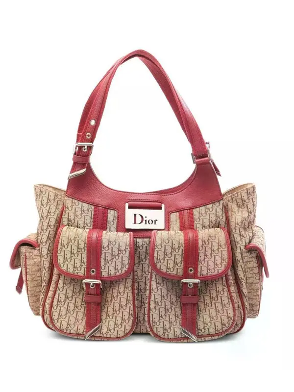 Dior 2010s Trotter Street Chic Tote Bag - Neutrals