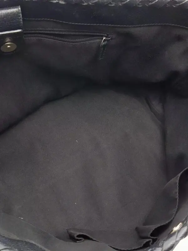 Gucci 2010s Gg Pattern Bamboo Tote Bag