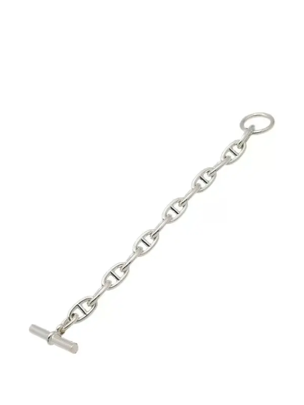 Hermès 2010s Gm Chaîne D'ancre Bracelet - Silver