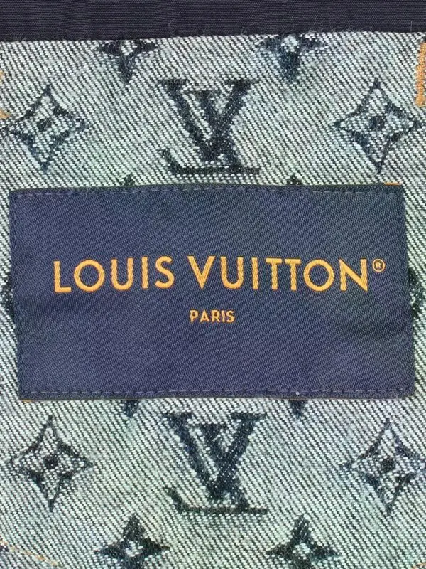 LOUIS VUITTON 2010s Monogram Jacquard Denim Jacket