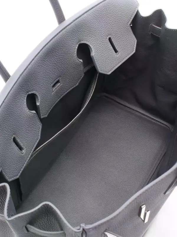Hermès 35 Birkin Togo Handbag - Grey
