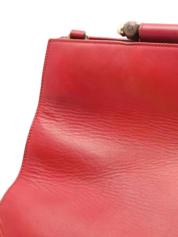 Gucci 2000s Bamboo Nym Fair Tote Bag