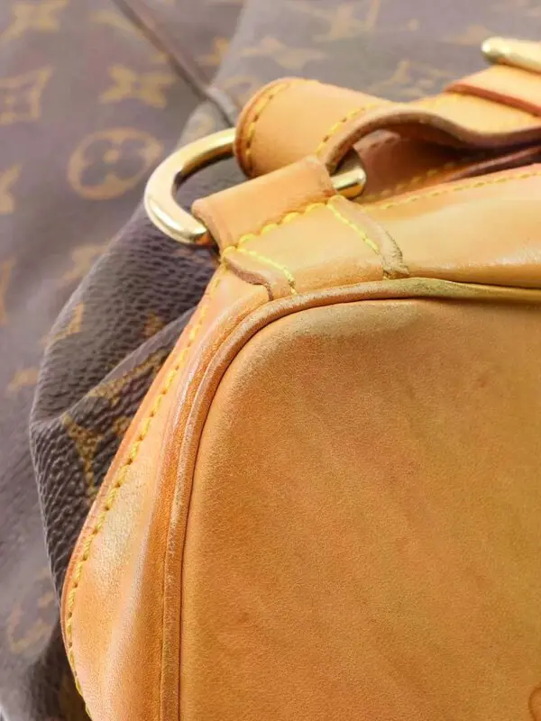 LOUIS VUITTON 1997 Gm Montsouris Monogram Backpack