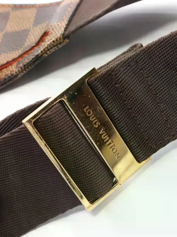 LOUIS VUITTON 2004 Geronimos Damier Ebene Belt Bag