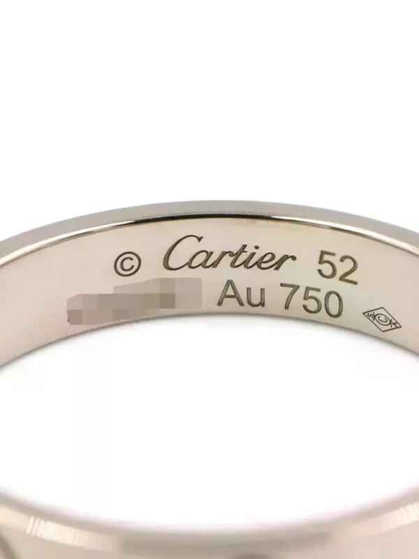 Cartier White Gold Love Ring