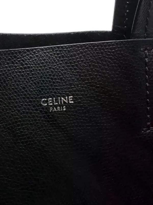 Celine Small Vertical Cabas Tote Bag - Black