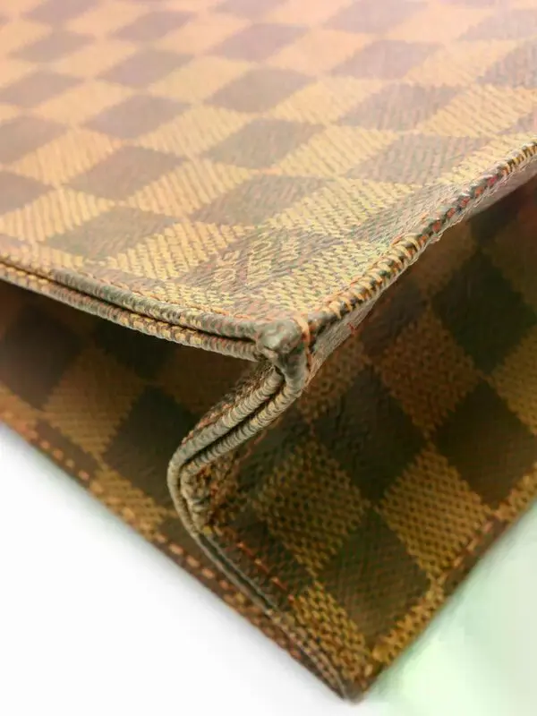 LOUIS VUITTON Sac Plat Damier Ébène Tote Bag