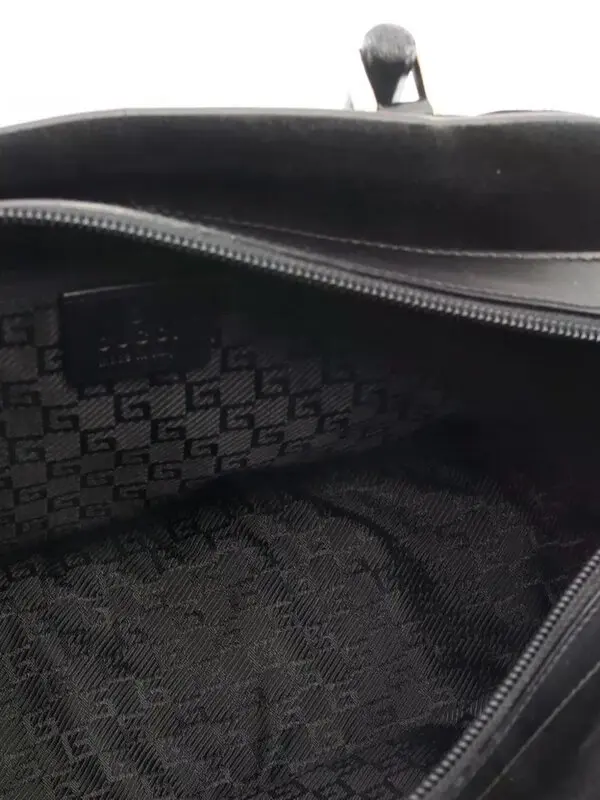 Gucci 2000s Bamboo Handle Shoulder Bag