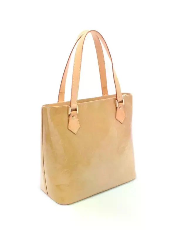 LOUIS VUITTON Monogram Patent Leather Handbag - Neutrals