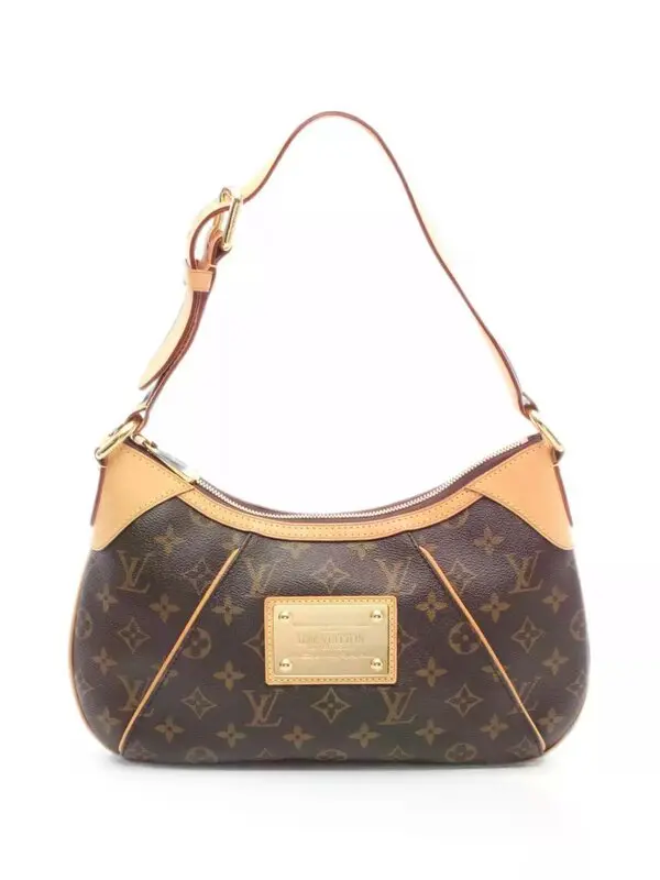 LOUIS VUITTON Thames Pm Monogram Shoulder Bag - Brown