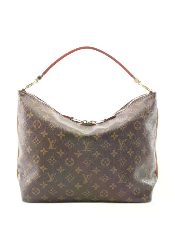 LOUIS VUITTON 2014 Shri Pm Monogram Shoulder Bag - Brown