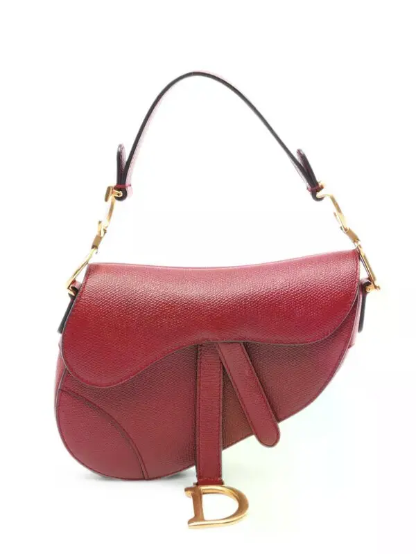 Dior 2010s Saddle Mini Bag - Red