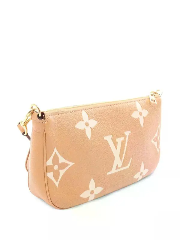 LOUIS VUITTON Monogram Empreinte Multi Pochette Accessoires Shoulder Bag - Neutrals