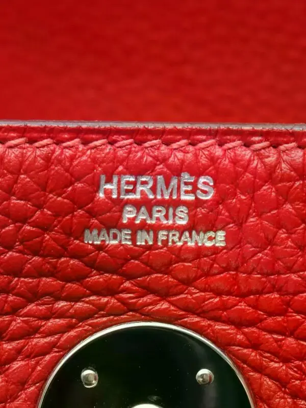 Hermès 2012 Lindy Verso Shoulder Bag - Red