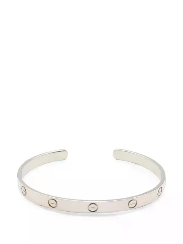 Cartier 2010s Love Open Bangle - Silver