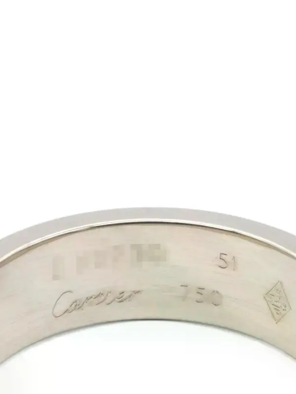 Cartier 18k White Gold Love Ring