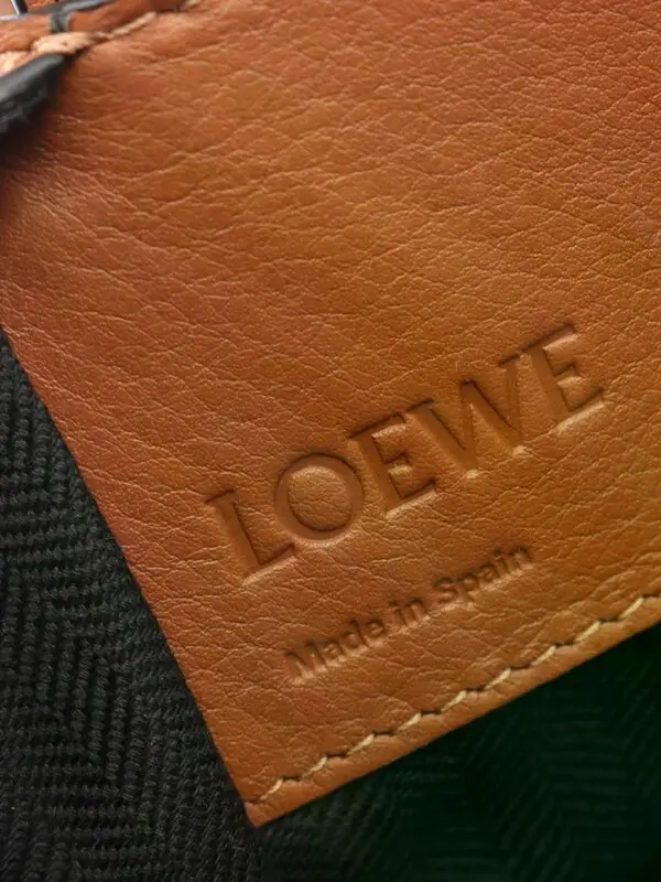 Loewe 2010s Hammock Leather Tote Bag - Brown