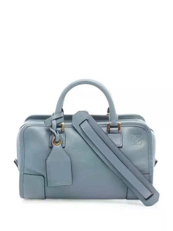 Loewe 2000s Amazona23 Leather Handbag - Blue