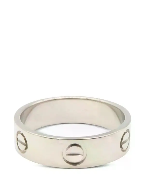 Cartier 2010s Love Ring - Silver