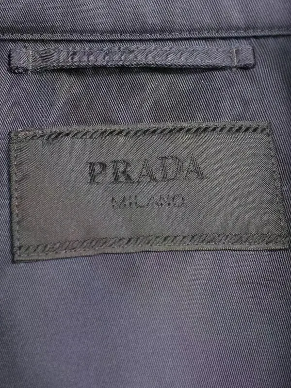Prada 2000s Re-nylon Logo Plate Jacket
