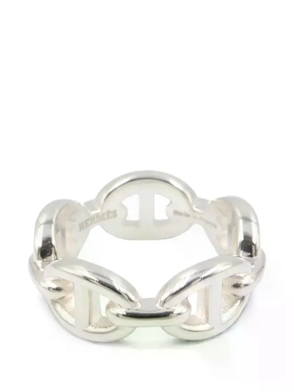 Hermès 2020s Anchainling Pm Ring - Silver