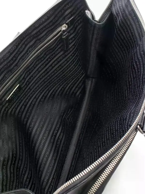 Prada 2000s Saffiano Travel Briefcase
