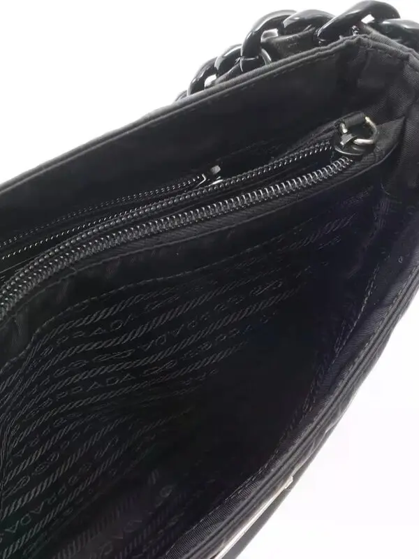 Prada Tessuto Chain Shoulder Bag