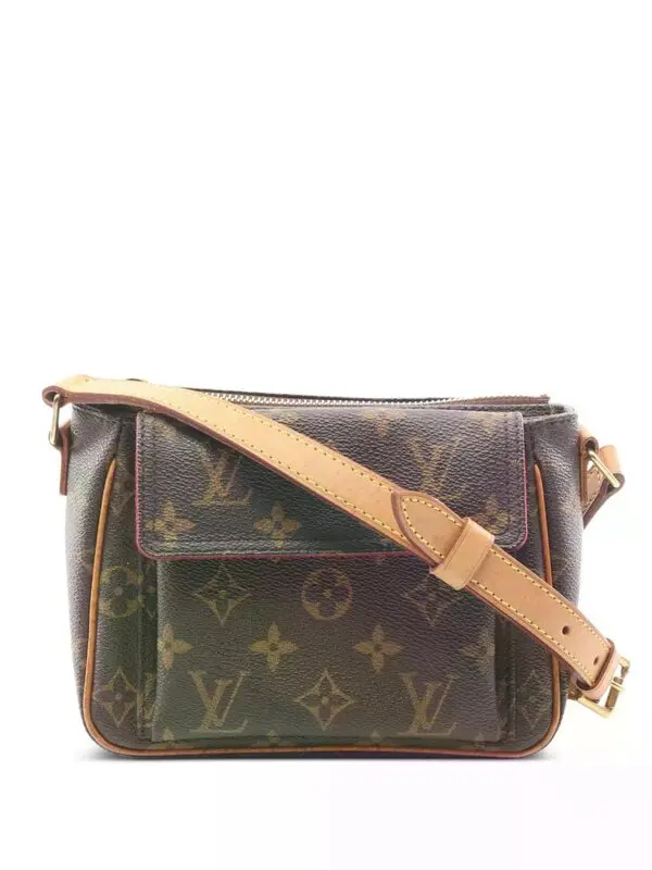 LOUIS VUITTON 2001 Viva Cité Monogram Mini Shoulder Bag - Brown