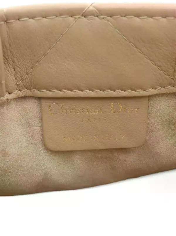 Dior Mini Macro Cannage Tote Bag - Neutrals